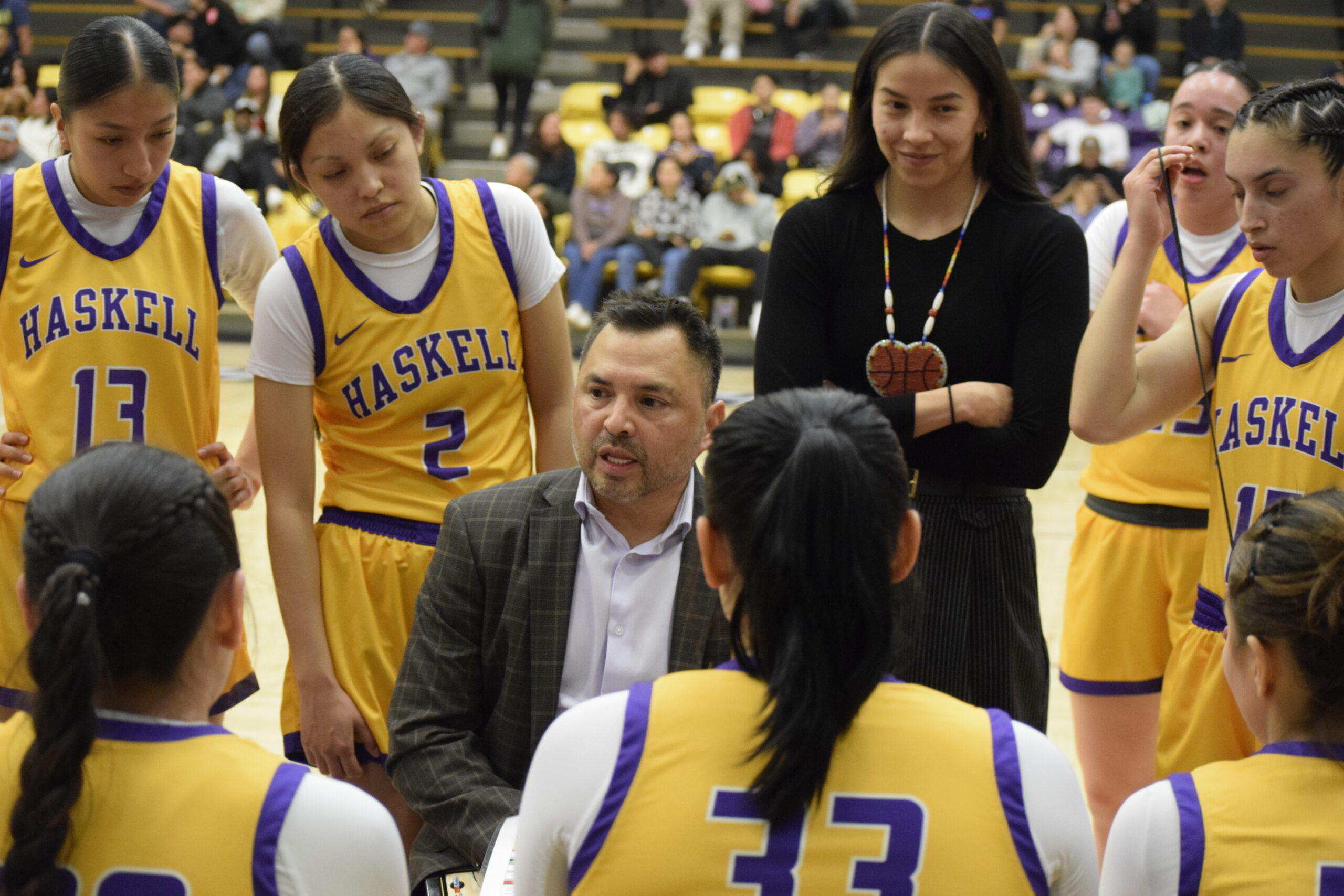 PHOTOS: Haskell coach leads women to championship game even after ...